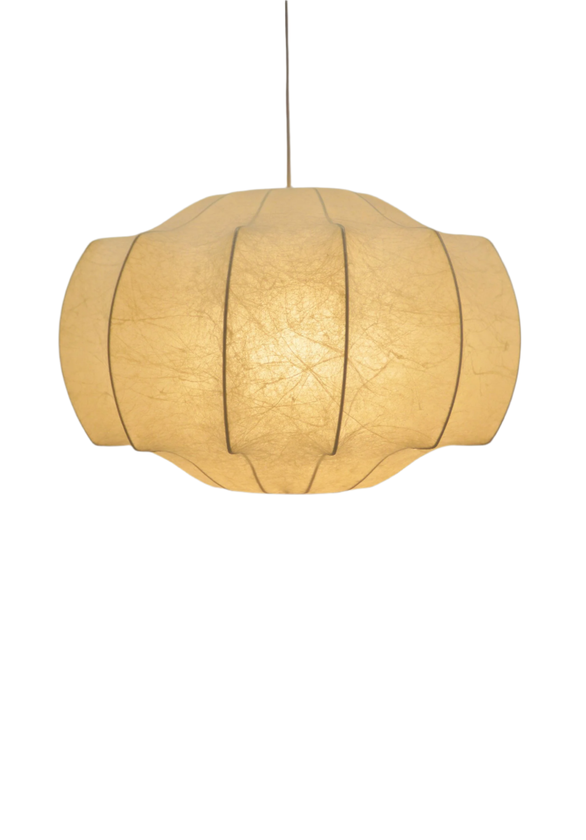 Rare cocoon pendant lamp, 1960s – Curiouz