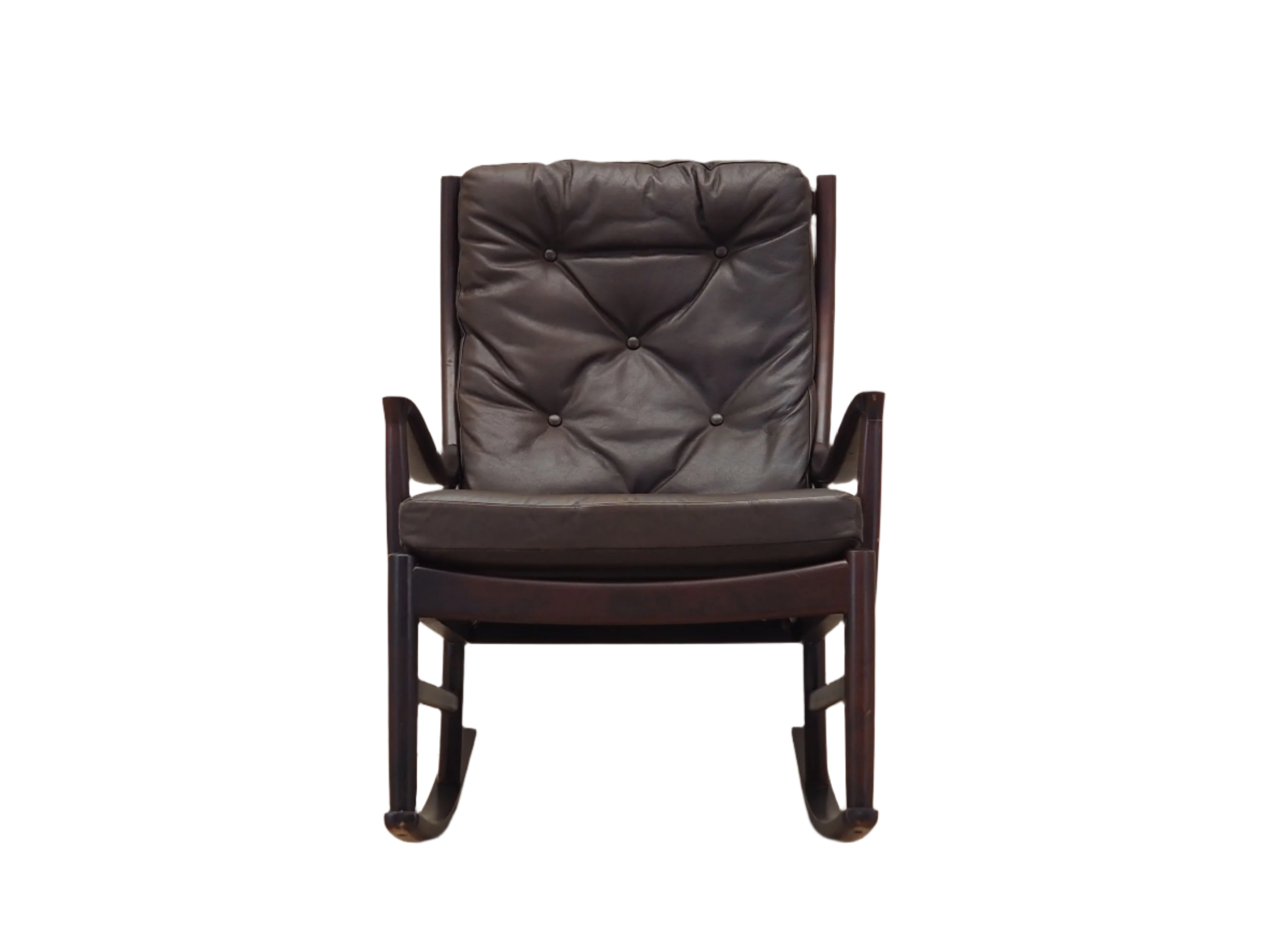 Beech rocking chair in Danish design from 1980s – Curiouz