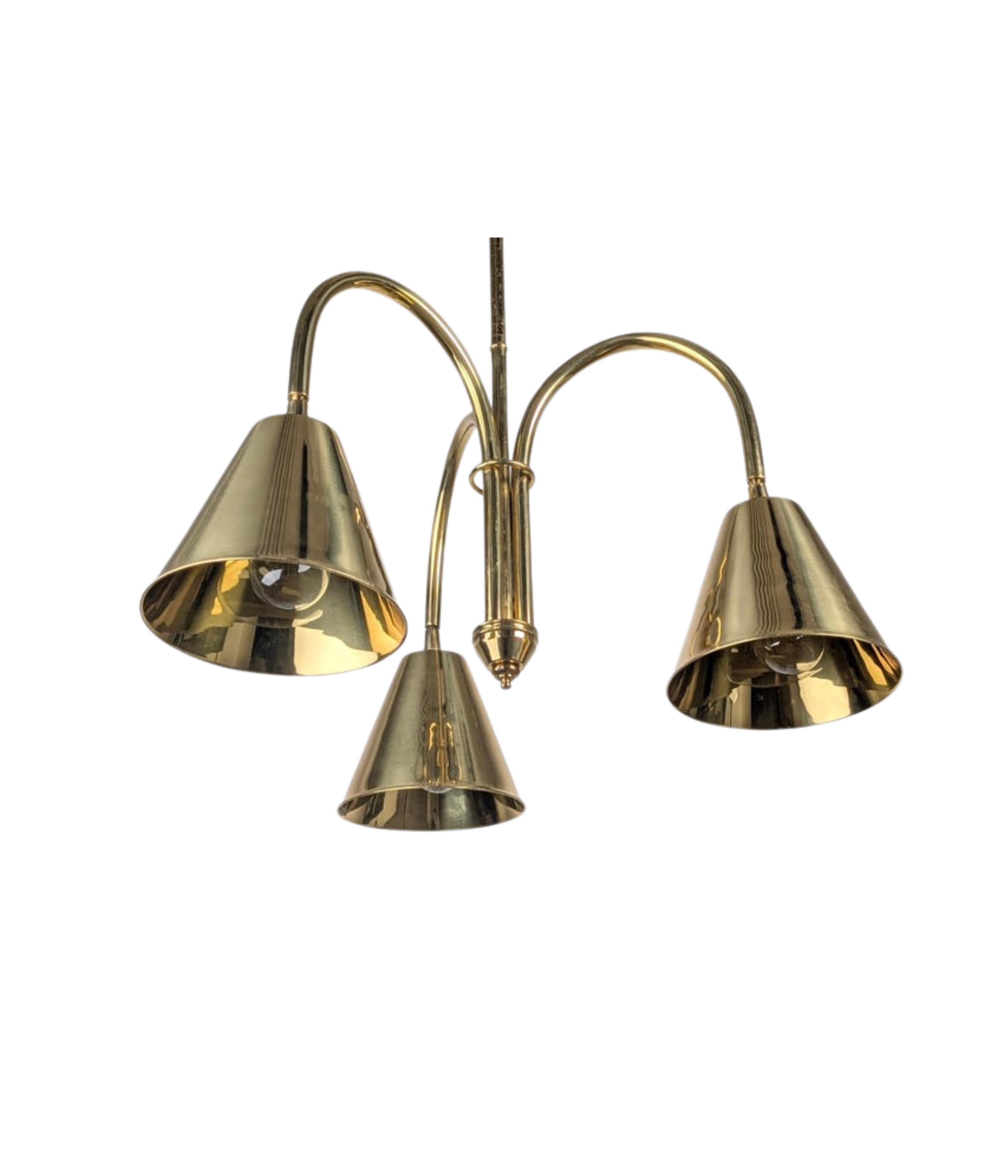 Brass Ceiling Lamp by Valenti from 1970s – Curiouz