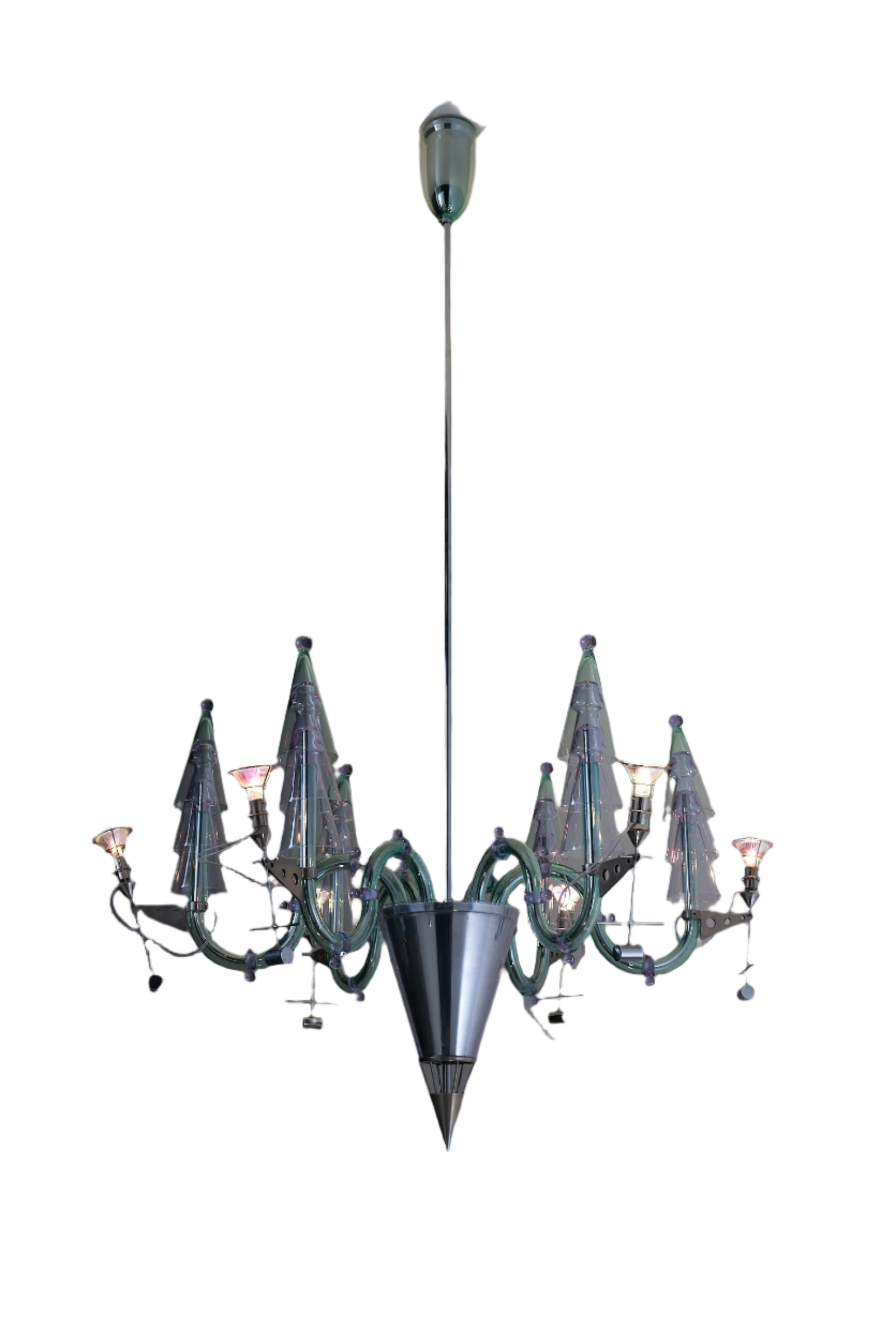 Murano glass chandelier by Canova & Moretti – Curiouz