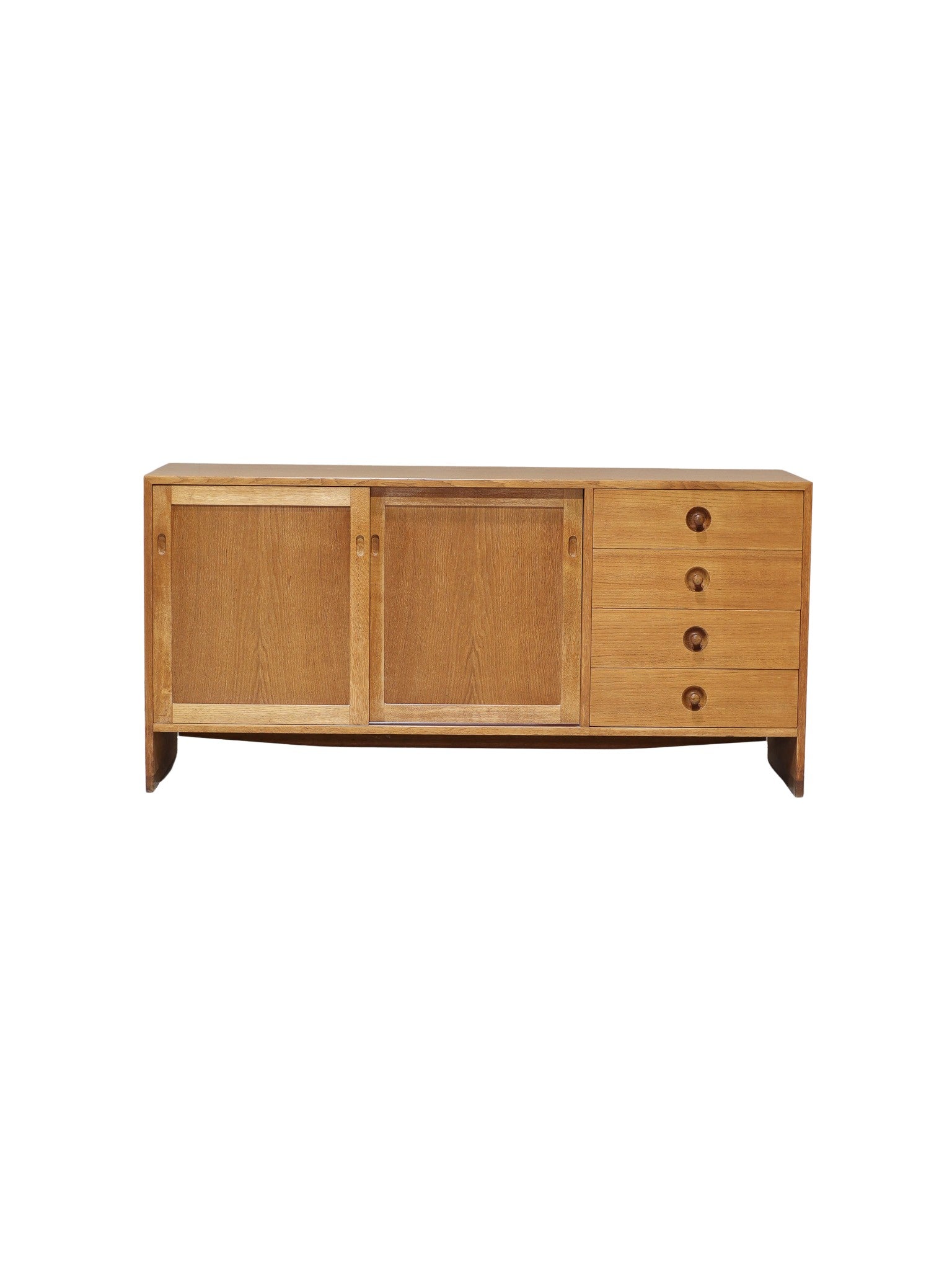 Hans J. Wegner sideboard oak Ry Møbler Danish – Curiouz